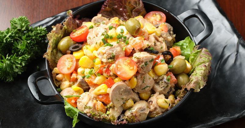 Soya Vegetable Salad - Kunal Kapur Soya Vegetable Salad - Kunal Kapur