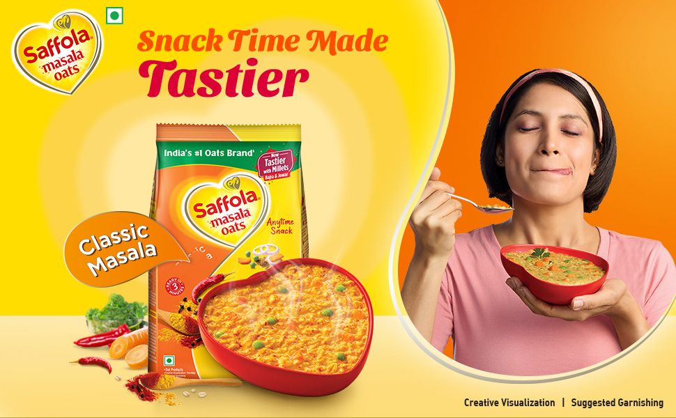 Buy classic masala oats online to earn 1 shopping loyalty point